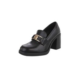 Ital-Design Pumps Damen Gr&ouml;&szlig;e 40 dunkelbraun / gold