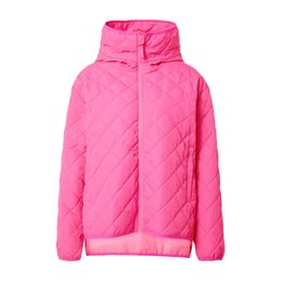 Derbe Jacke 'Quiltby Short' Damen Gr&ouml;&szlig;e XXL neonpink