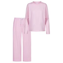 Mey Pyjama 'Solid Love' Damen Gr&ouml;&szlig;e S rosa Winterkleid
