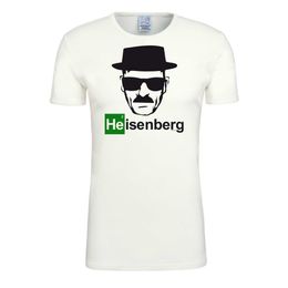 logoshirt T-Shirt 'Heisenberg' Damen Gr&ouml;&szlig;e XL offwhite