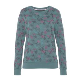 Kangaroos Sweatshirt Damen Gr&ouml;&szlig;e XS/S grau / gr&uuml;n / pink