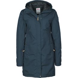 Fj&auml;llr&auml;ven Fj&auml;llr&auml;ven Funktionsmantel 'Kiruna' Damen Gr&ouml;&szlig;e XL navy