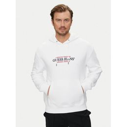 Guess Sweatshirt Herren Gr&ouml;&szlig;e S offwhite