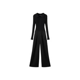 Mango Jumpsuit 'Irim' Damen Gr&ouml;&szlig;e S grau / schwarz