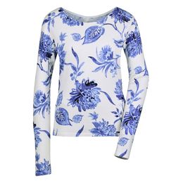 Madeleine Mode Madeleine Pullover Damen Gr&ouml;&szlig;e L/XL navy / royalblau / wei&szlig;