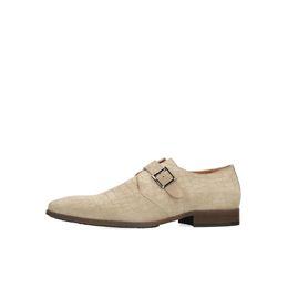 Manfield Schnallschuh Herren Gr&ouml;&szlig;e 40 beige