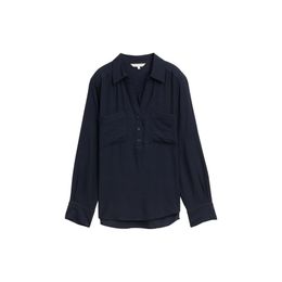 Tom Tailor Bluse Damen Gr&ouml;&szlig;e M navy