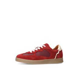 Manfield Sneaker Damen Gr&ouml;&szlig;e 41 creme / weinrot / dunkelrot