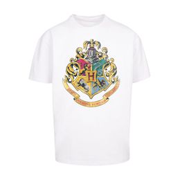 F4NT4STIC T-Shirt 'Harry Potter Distressed Hogwarts' Herren Gr&ouml;&szlig;e M wei&szlig;