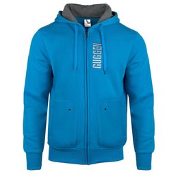 GUGGEN Mountain Sweatshirt 'Kapuzenpullover 1862 Sweatjacke Pullover' Herren Gr&ouml;&szlig;e S blau