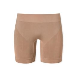 Schiesser Unterhose 'Biker - Classic Seamless' Damen Gr&ouml;&szlig;e L beige