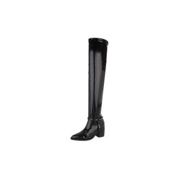Ital-Design Overknees Damen Gr&ouml;&szlig;e 41 schwarz Winterschuhe