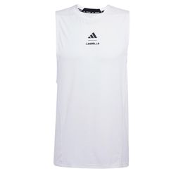 adidas Performance Funktionsshirt 'Les Mills' Herren Gr&ouml;&szlig;e M schwarz / wei&szlig;