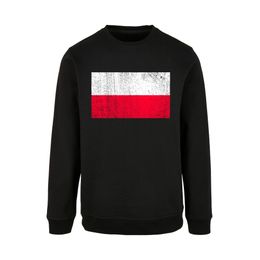 F4NT4STIC Sweatshirt 'Poland Polen Flagge' Herren Gr&ouml;&szlig;e XXXL hellrot / schwarz / wei&szlig;
