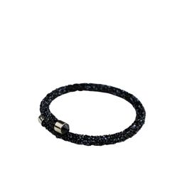 Collezione Alessandro Armband 'Crystal' Damen Gr&ouml;&szlig;e 20 cm schwarz