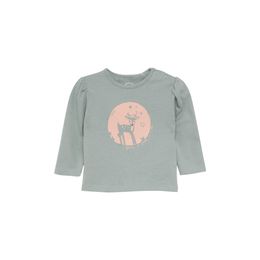 s.Oliver T-Shirt M&auml;dchen Gr&ouml;&szlig;e 80 rauchblau / pink