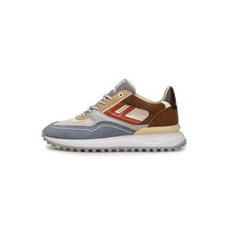 Floris van Bommel Sneaker 'Noppi 29' Herren Gr&ouml;&szlig;e 45 camel / braun / hellgrau / dunkelgrau