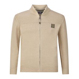 Jan Vanderstorm Strickjacke 'Bjornstad' Herren Gr&ouml;&szlig;e L beige