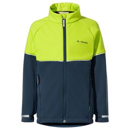 Vaude Sportjacke 'Qimsa' Jungen Gr&ouml;&szlig;e 110/116 dunkelblau / neongr&uuml;n