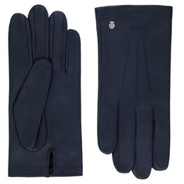 Roeckl Lederhandschuhe 'Z&Uuml;RICH' Herren Gr&ouml;&szlig;e M marine / navy / nachtblau / dunkelblau