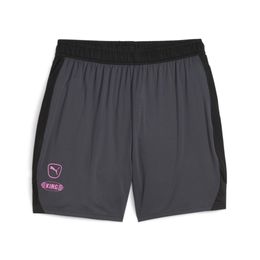 Puma Sportshorts 'King Pro' Herren Gr&ouml;&szlig;e M grau / hellpink / schwarz