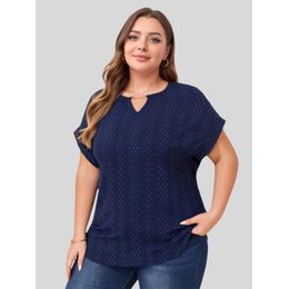 Lapaplus Bluse Damen Gr&ouml;&szlig;e XXXL blau