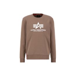 Alpha Industries Sweatshirt 'Basic' Herren Gr&ouml;&szlig;e XS taupe