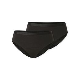 Schiesser Slip Damen Gr&ouml;&szlig;e S/M schwarz