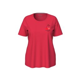 Ulla Popken Schlafshirt Damen Gr&ouml;&szlig;e L/XL navy / rot
