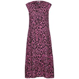 Cecil Sommerkleid Damen Gr&ouml;&szlig;e 36 pink / schwarz Winterkleid