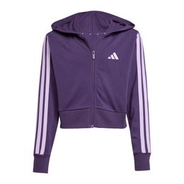 adidas Sportswear Sportsweatjacke 'Essentials' M&auml;dchen Gr&ouml;&szlig;e 164 lila / flieder