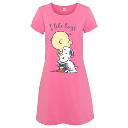 PEANUTS Nachthemd Damen Gr&ouml;&szlig;e XXL/XXXL hellpink