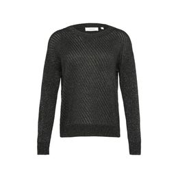 comma, Comma Casual Identity Pullover Damen Gr&ouml;&szlig;e L schwarz / silber