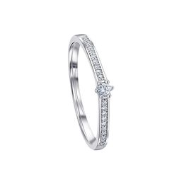 ONE ELEMENT Ring 'Memoire' Damen Gr&ouml;&szlig;e 50 silber