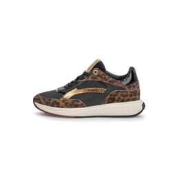 Floris van Bommel Sneaker 'Suvi 02' Damen Gr&ouml;&szlig;e 41.5 braun / gold / schwarz