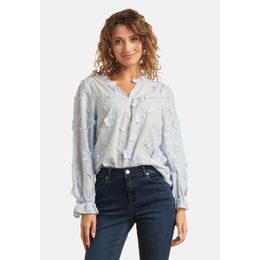 Smashed Lemon Bluse Damen Gr&ouml;&szlig;e L pastellblau