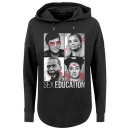 F4NT4STIC Sweatshirt 'Sex Education Class Photos Netflix TV Series' Damen Gr&ouml;&szlig;e XL mischfarben / schwarz