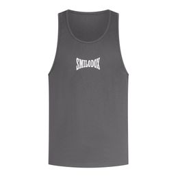 Smilodox Stringer Top ' Classic Ripp ' Herren Gr&ouml;&szlig;e 4XL anthrazit