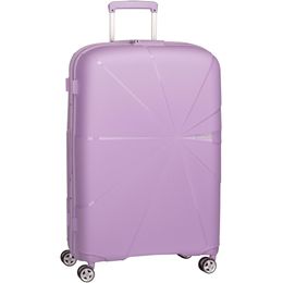 American Tourister Trolley 'Starvibe Spinner 77 EXP' Herren Gr&ouml;&szlig;e One Size helllila / silber