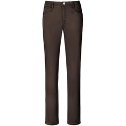 Brax - Regular Fit-Hose Modell Mary, braun, Gr. 23 - Lyocell