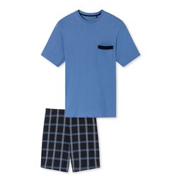 Schiesser Shorty 'Comfort Nightwear' Herren Gr&ouml;&szlig;e L/XL blau / marine