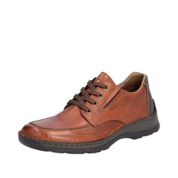Rieker Schn&uuml;rschuh Herren Gr&ouml;&szlig;e 42 cognac / grau