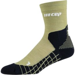 CEP Sportsocken 'Light' Herren Gr&ouml;&szlig;e 45/48 oliv / schwarz / wei&szlig;