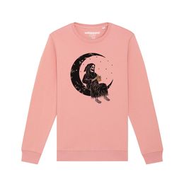 Watapparel Sweatshirt ' Pizza for life ' Herren Gr&ouml;&szlig;e XXL gelb / rosa / blutrot / schwarz
