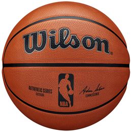 Wilson Ball 'NBA Authentic Series' Herren Gr&ouml;&szlig;e 6 orange / schwarz