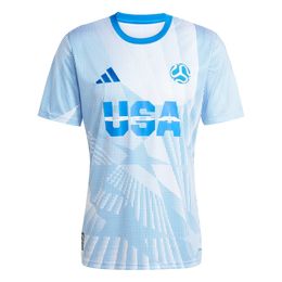 adidas Performance Trikot 'USA' Herren Gr&ouml;&szlig;e XL royalblau / wei&szlig;
