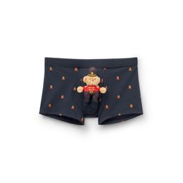 Iuman Intimissimi Uomo Boxershorts Herren Gr&ouml;&szlig;e S marine / cappuccino / rot / schwarz