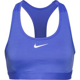 Nike Sport-BH 'Swosh' Damen Gr&ouml;&szlig;e S blau / wei&szlig;