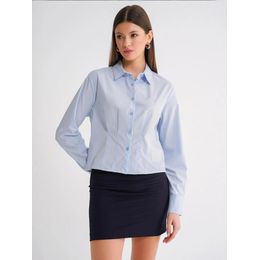 Mixray Bluse Damen Gr&ouml;&szlig;e L pastellblau