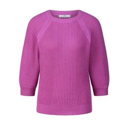 Peter Hahn - Rundhals-Pullover, pink, Gr. 42 / M - Baumwolle